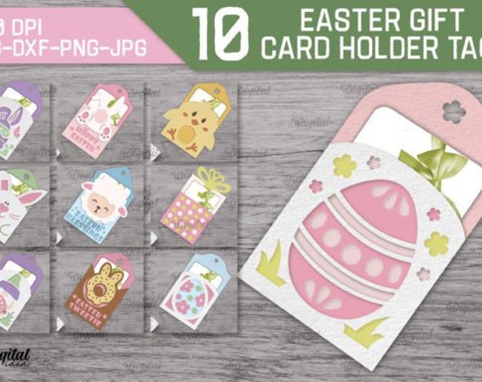 Easter Gift Card Holder, Easter Card, Treat Holder, Candy Holder ...