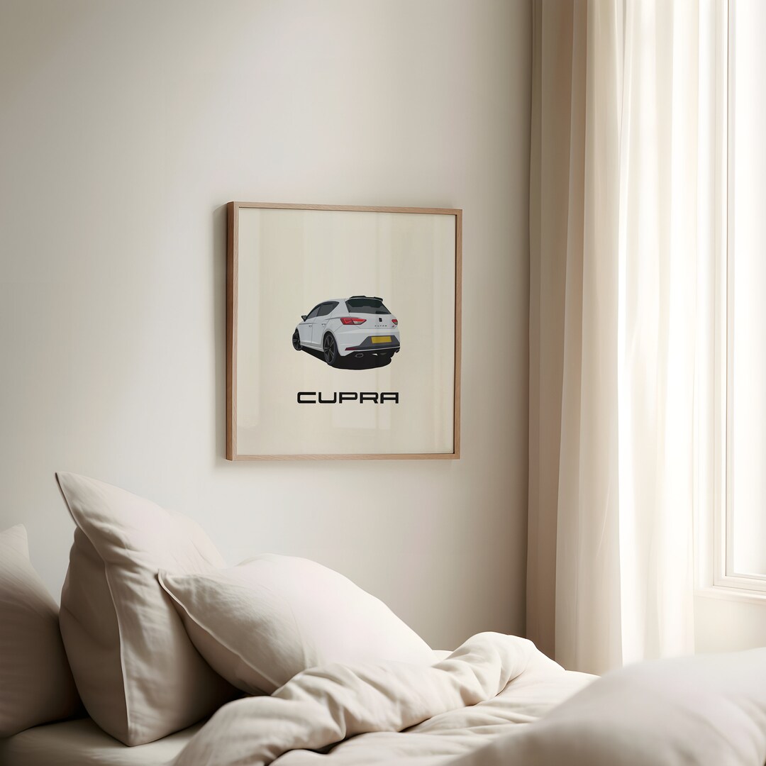 Cupra Leon Poster, Cupra Poster, Car Poster, Wall Art, Digital ...