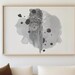 Fine Line Watercolor Wall Art Digital Download, Black and White ...
