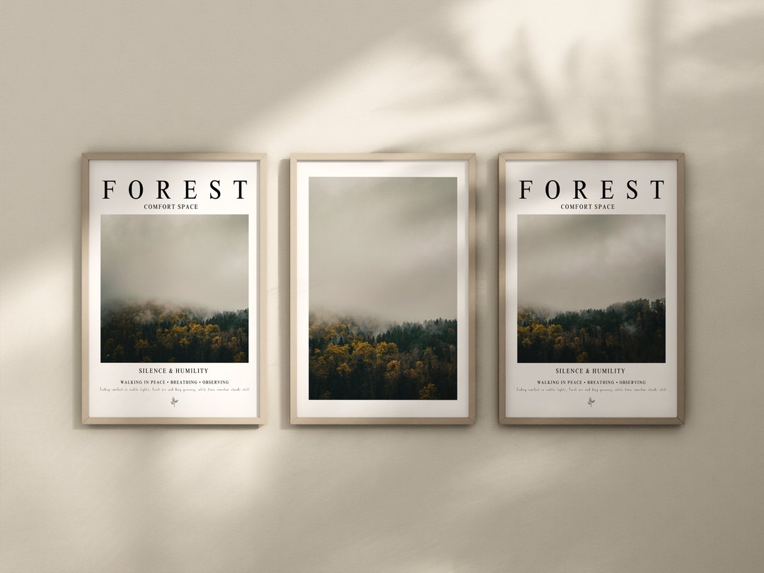 Forest Forest Poster Digital Download, Wallart - Etsy