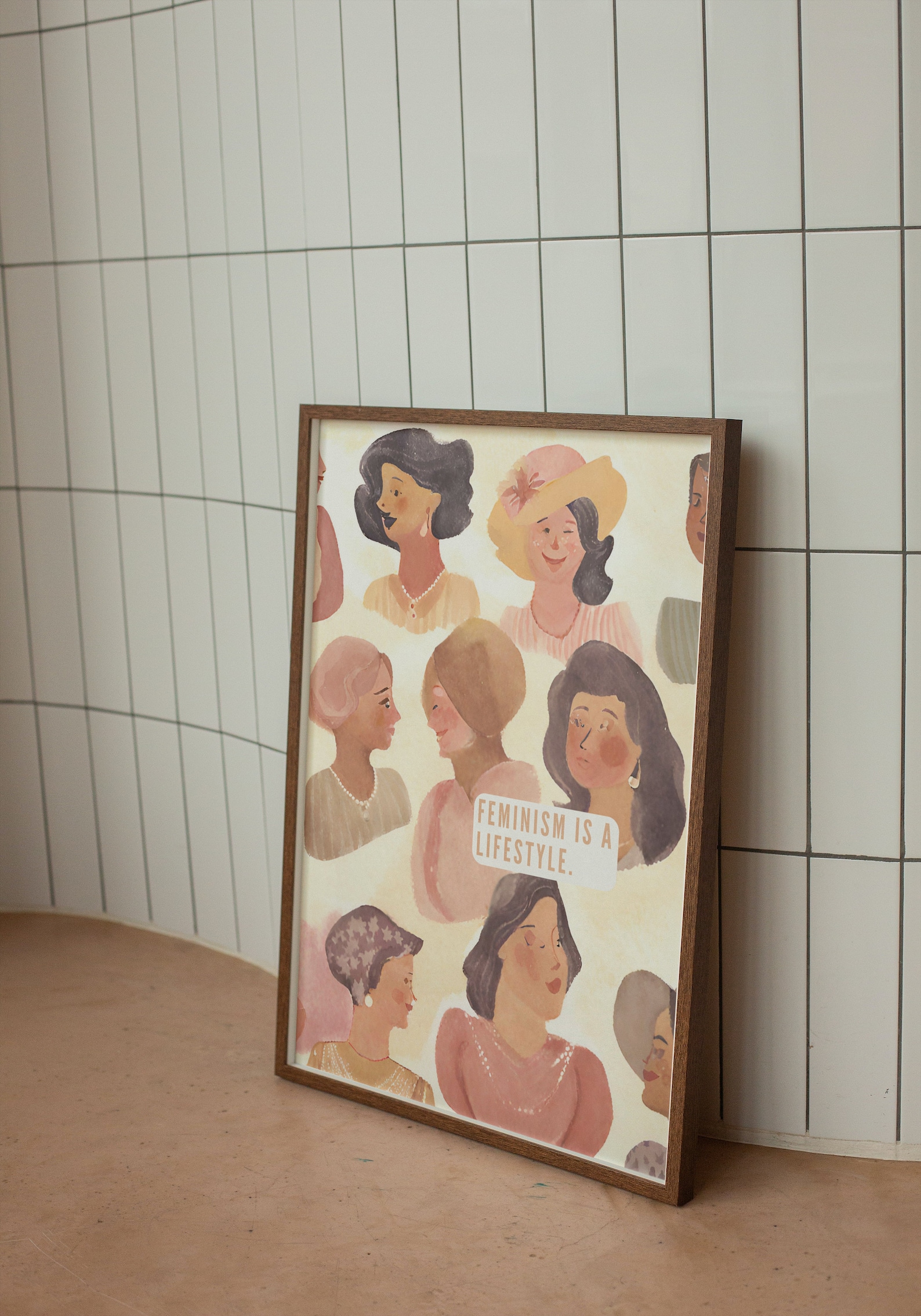Feminism is a Lifestyle Poster Digital Download, Strong Women Wall Art ...