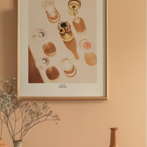 French Bar Poster Digital Download, Classic French Wall Art Modern and ...