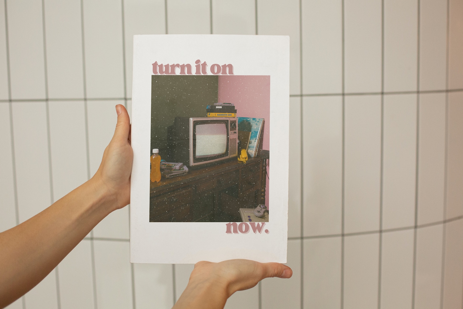 Sixties 60s TV Poster Digital Download, Modern Vintage Printable Wall ...