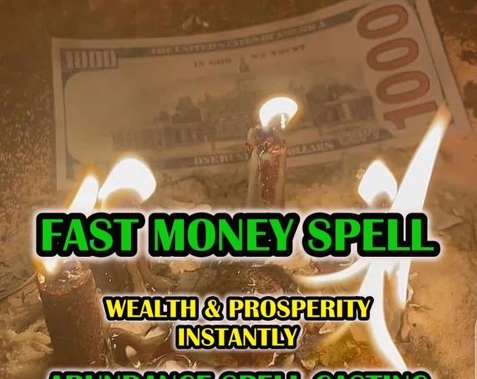 POWERFUL MONEY SPELL, Abundance Spell, Succes Spell, Job and Wealth ...
