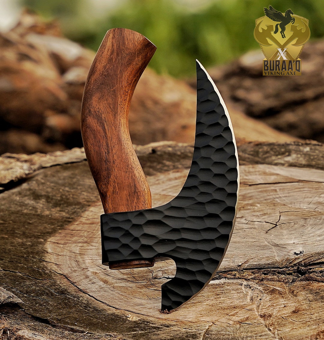 Viking Pizza Cutter Axe , the Original Custom Hand Forged Pizza Axe ...