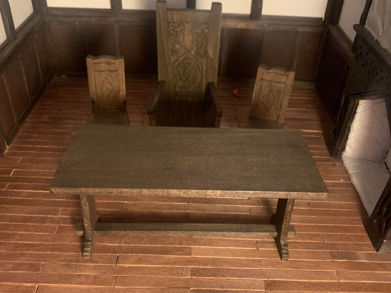 Tudor Refectory Table 1:12th Scale - Etsy