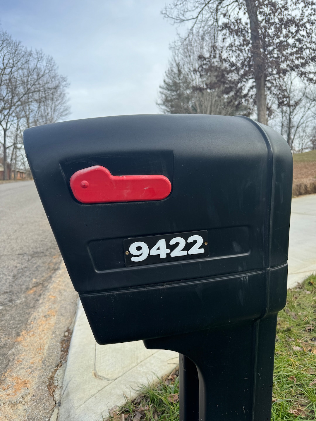 Custom Mailbox Address Plaque Set of 2. Uses Screws or Double Sided ...