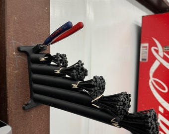 Magnetic Zip Tie Rack Holder for Toolbox, cable Tie, Ty-rap, Zip Tie ...