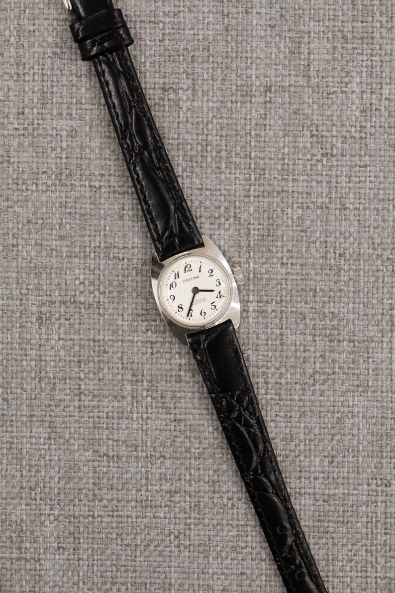 Pratina Vintage Watch, Leather, Vintage Lady Watch, Whrist Watch ...