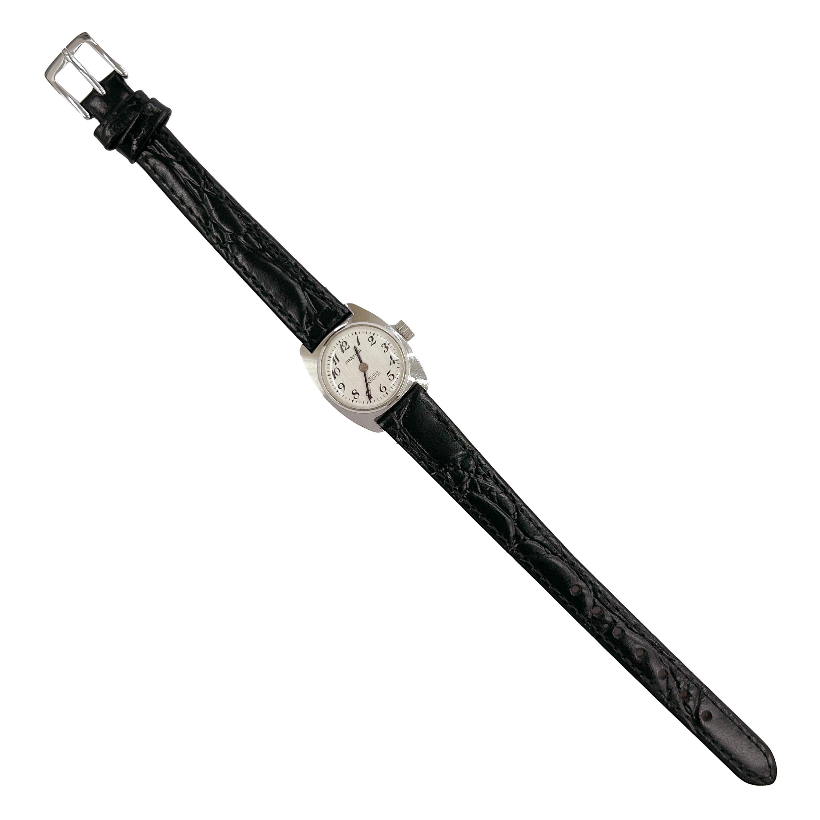 Pratina Vintage Watch, Leather, Vintage Lady Watch, Whrist Watch ...