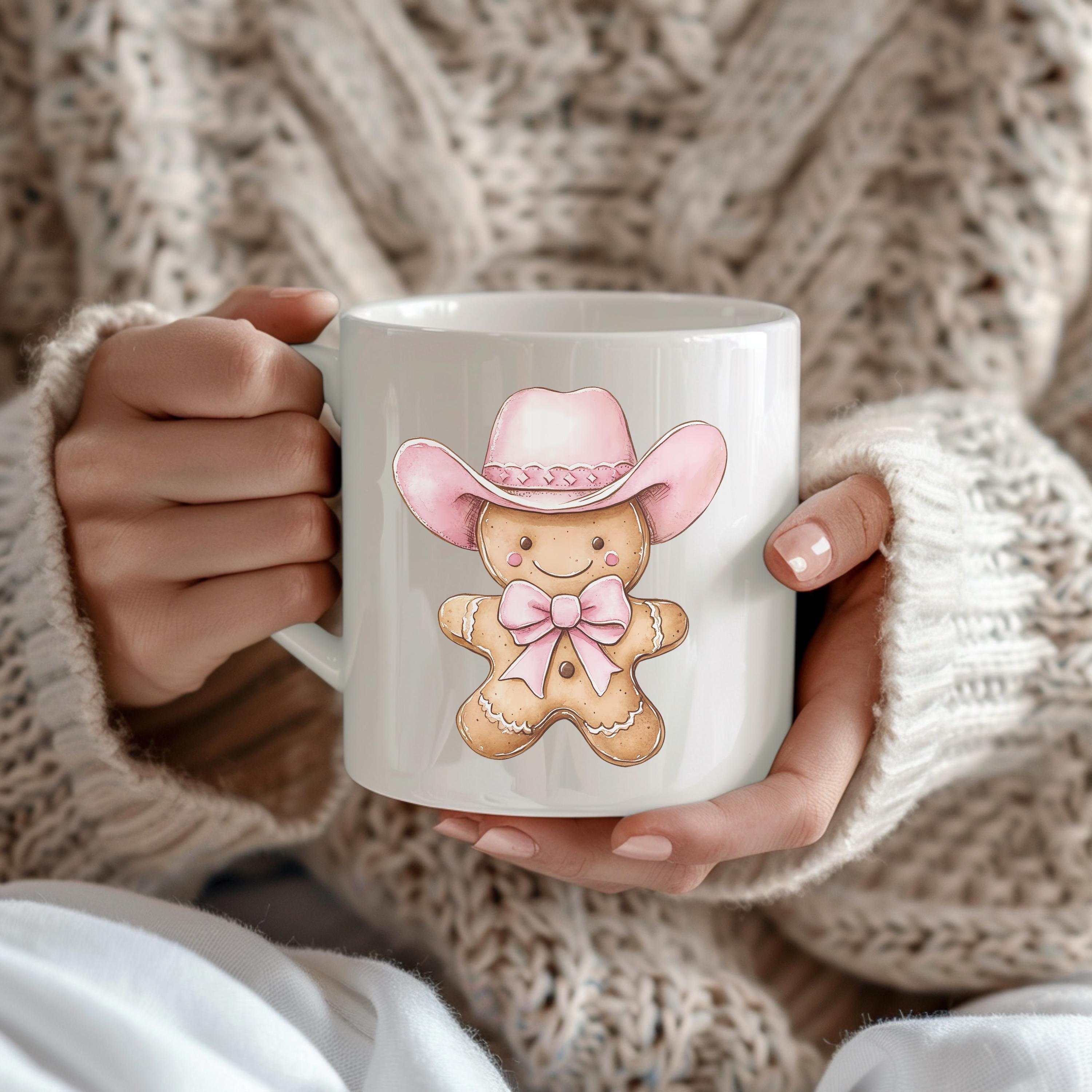 Cowboy Gingerbread Man SVG, Funny Gingerbread Clipart PNG, Snowman SVG ...