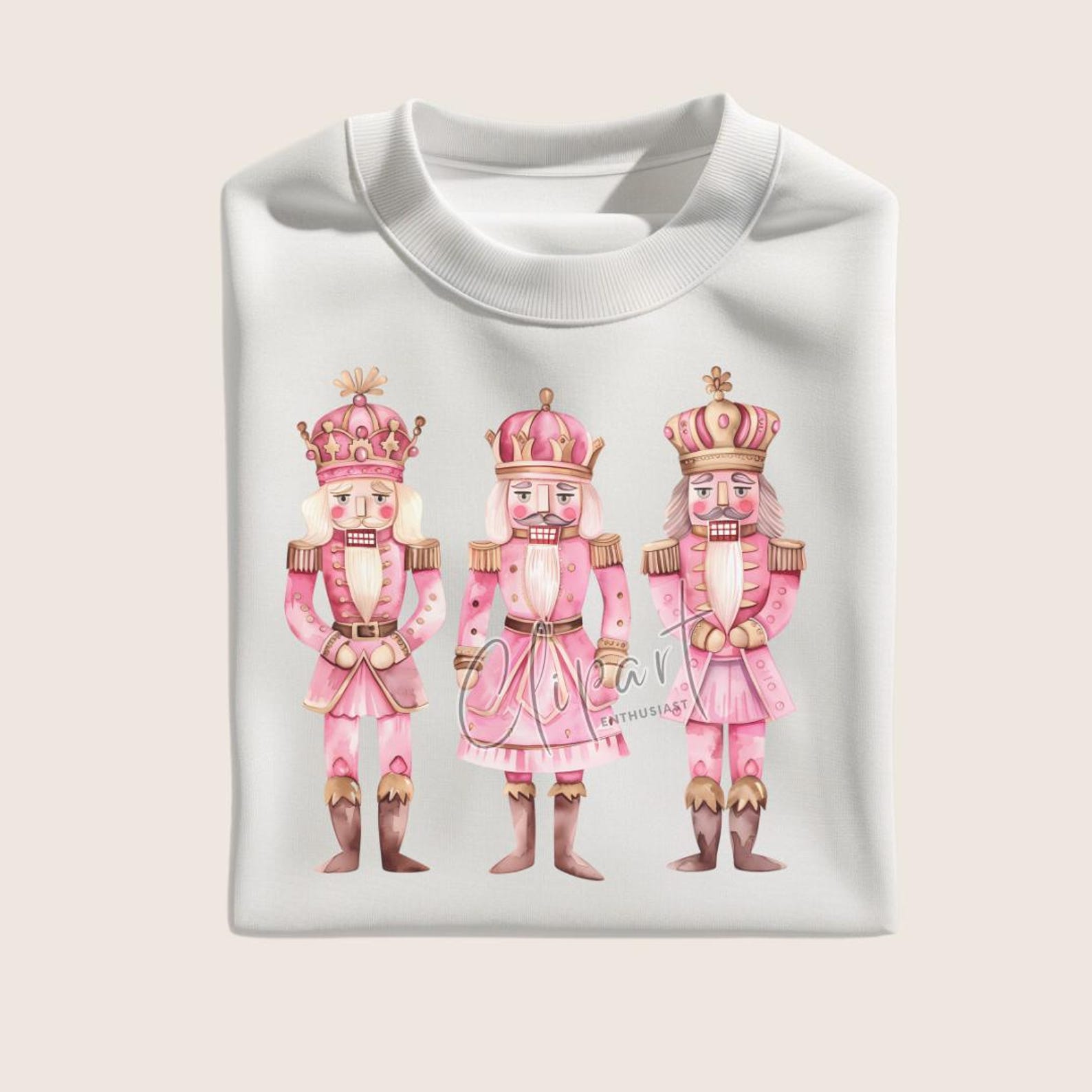 Pink Nutcracker PNG Clipart & SVG, Merry Christmas Ballet PNG ...