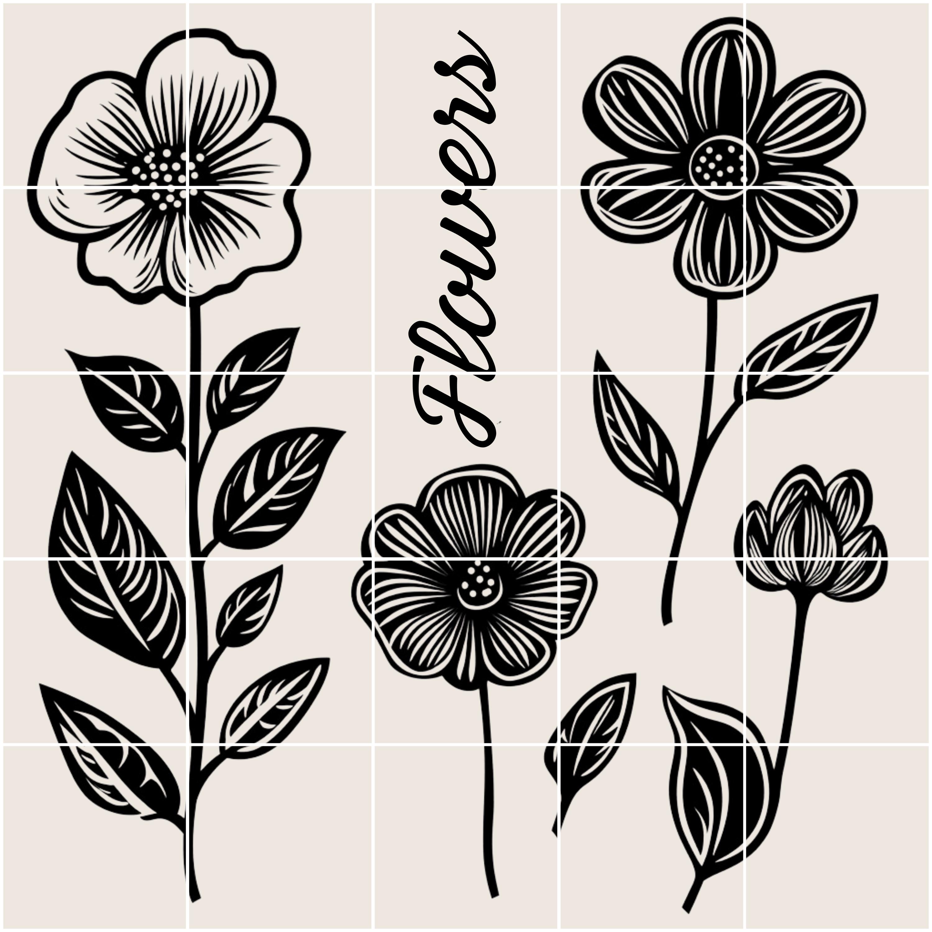 Wildflower SVG, Birth Flower SVG, Cute Floral Spring Svg Files, Rolled ...