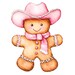 Cowboy Gingerbread Man SVG, Funny Gingerbread Clipart PNG, Snowman SVG ...