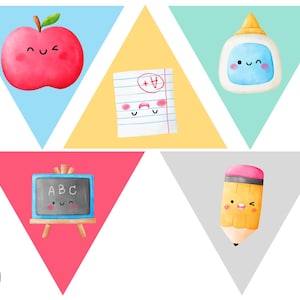 Welcome to Preschool Cute Clip Art Banner - Etsy