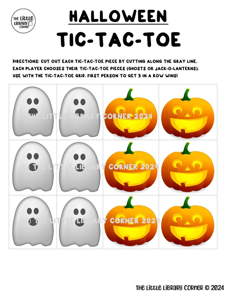 Halloween Tic-tac-toe - Etsy