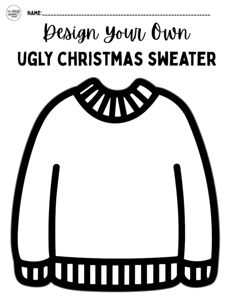 Design Your Own Ugly Christmas Sweater - Etsy