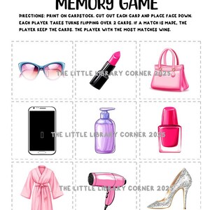 Mother's Day Memory Game - Etsy