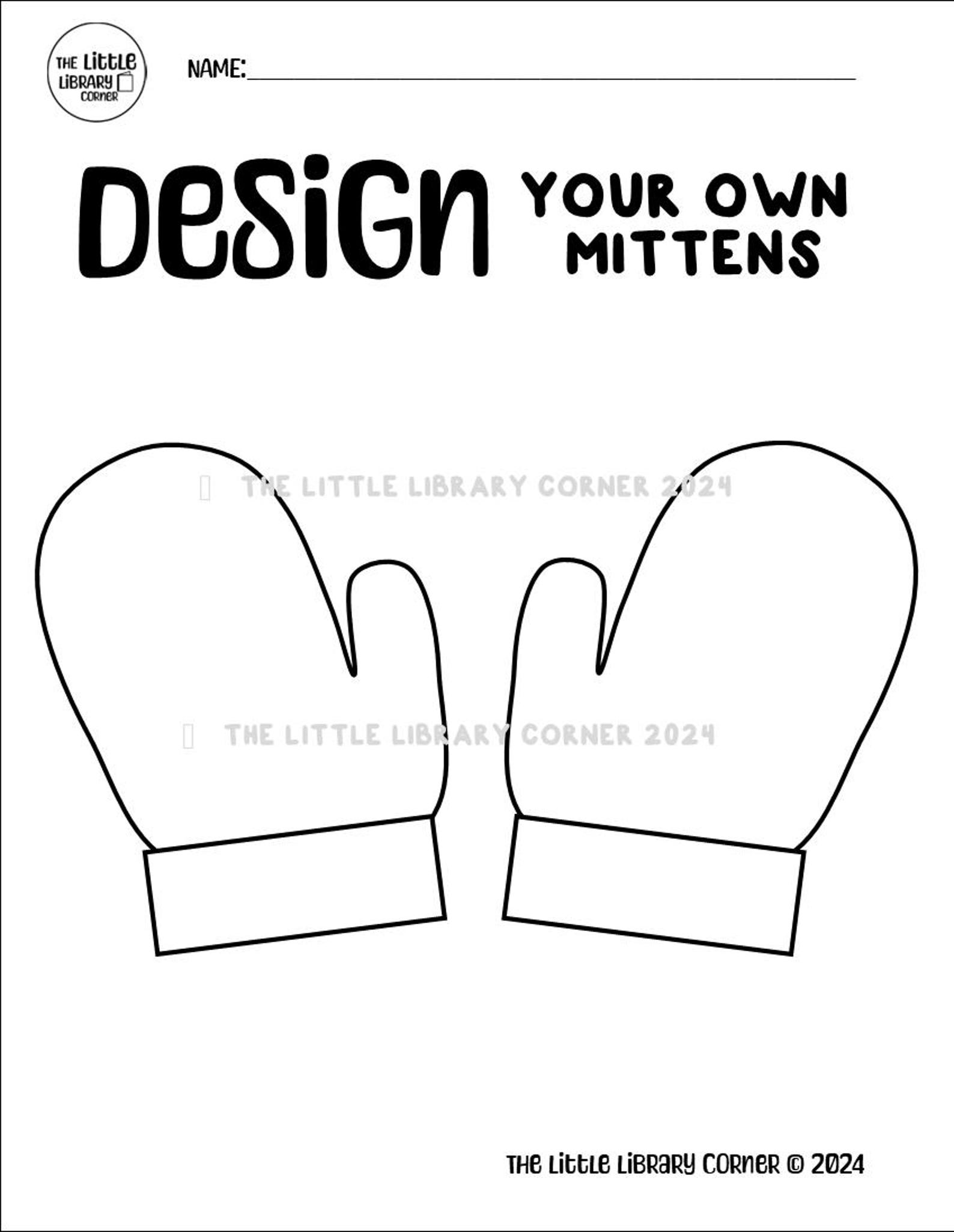 Design Your Own Mittens - Etsy