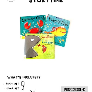 Ocean Animals Storytime - Etsy