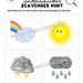 Weather Scavenger Hunt - Etsy