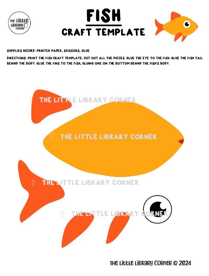 Ocean Animals Storytime - Etsy