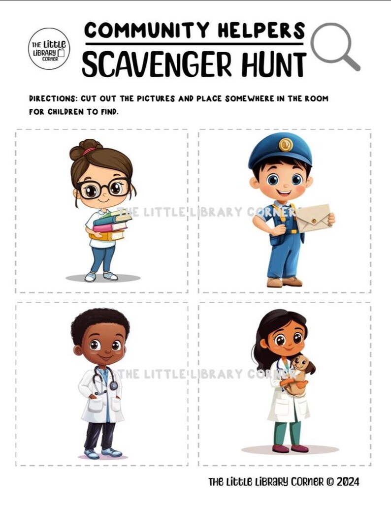 Community Helpers Storytime - Etsy