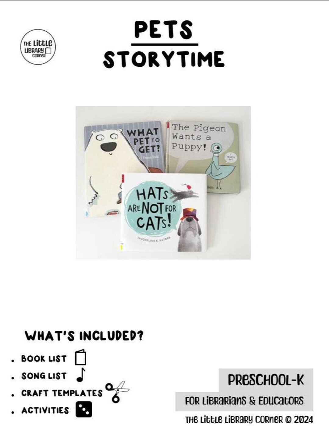 Pets Storytime - Etsy