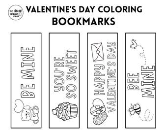 Printable Valentine's Day Bookmarks, Valentine's Day Bookmarks ...