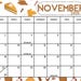 School Year Monthly Calendars 2025-2026 Template-editable With Canva ...