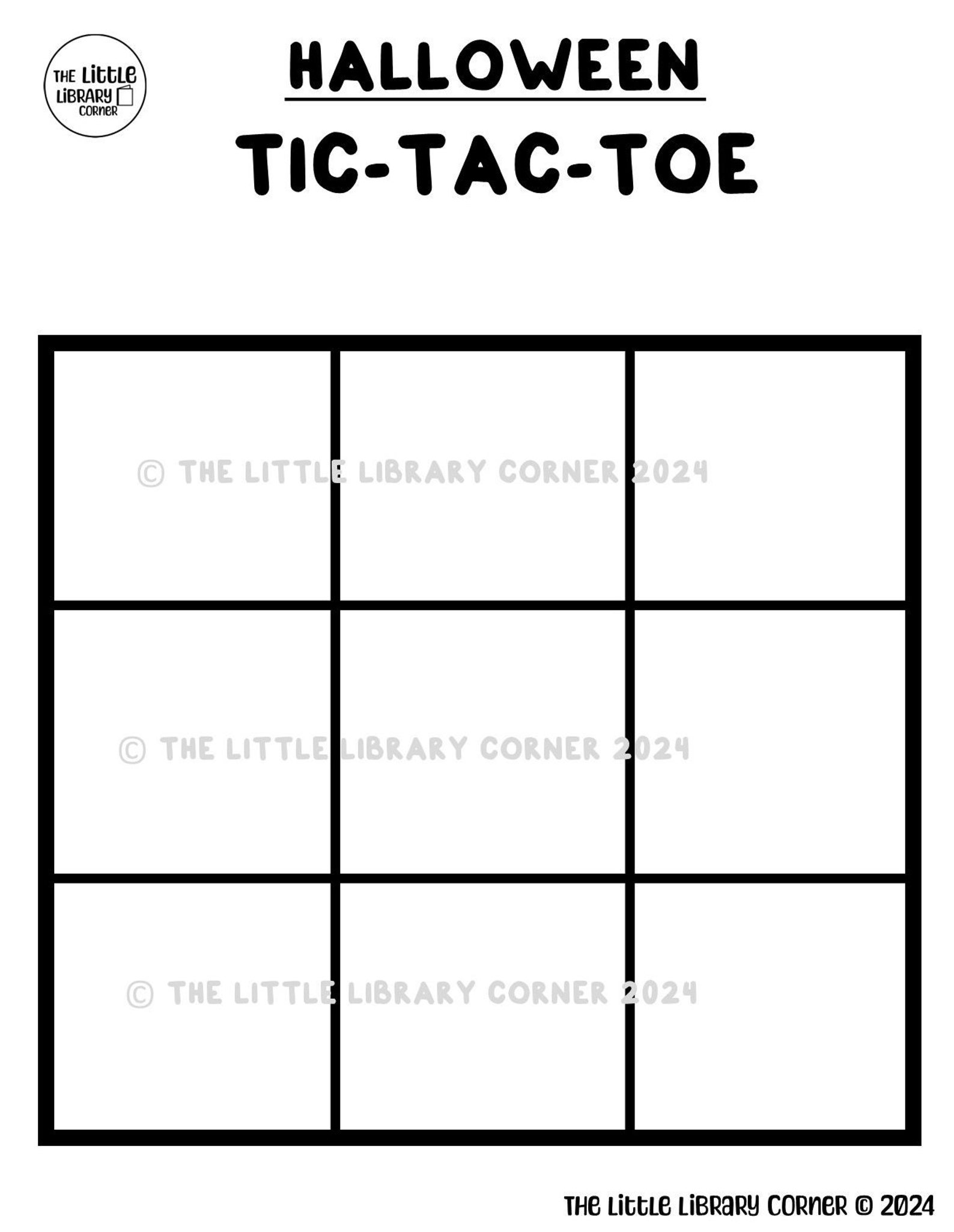 Halloween Tic-tac-toe - Etsy