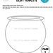 Fish Bowl Craft Template - Etsy