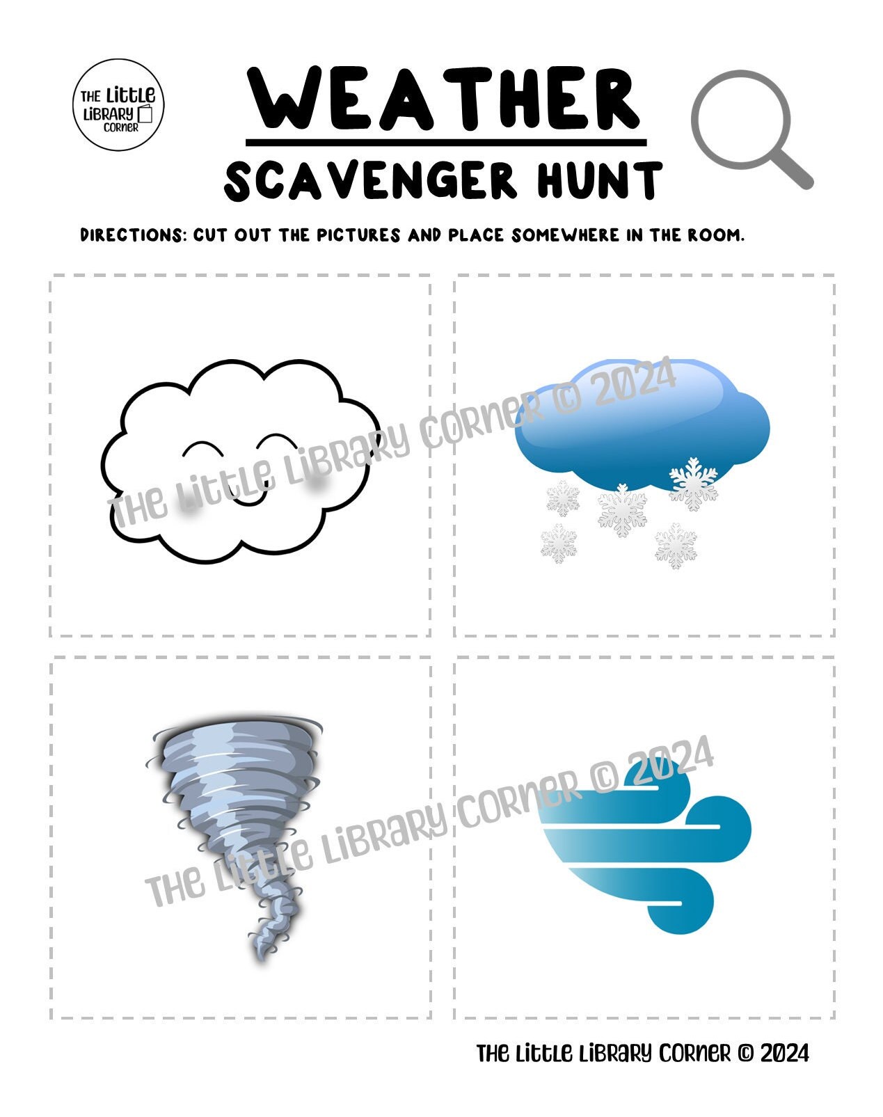 Weather Scavenger Hunt - Etsy
