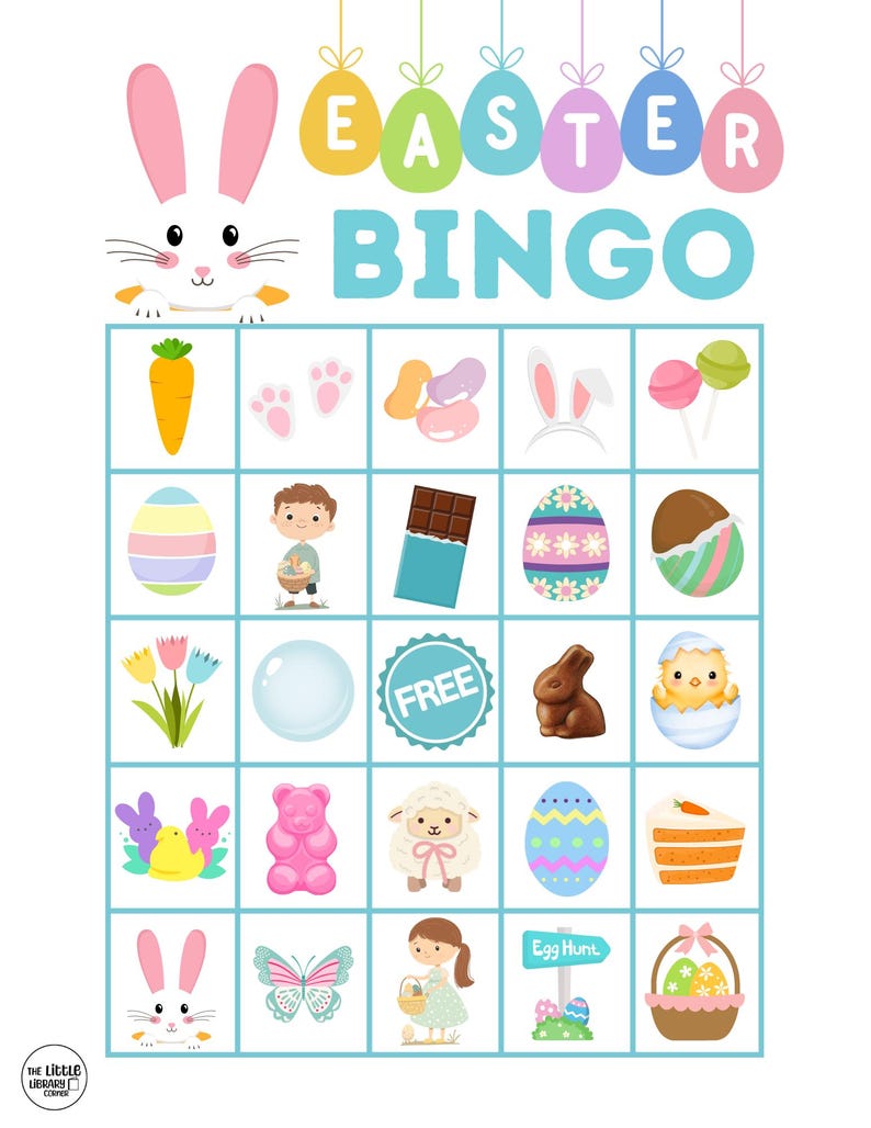 Easter Bingo - Etsy