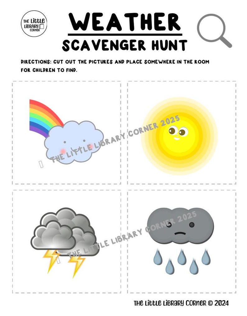 Rain Storytime - Etsy