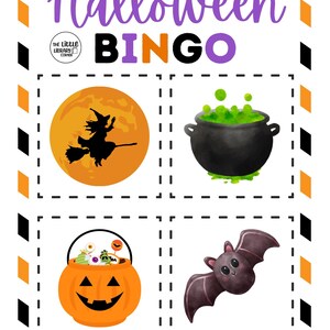 Halloween Bingo - Etsy