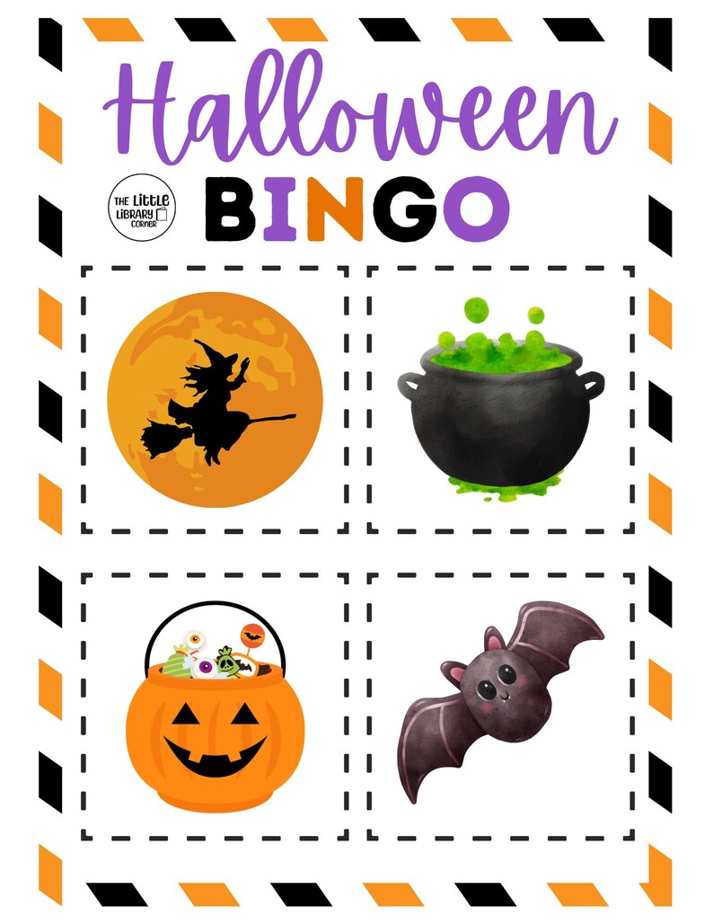 Halloween Bingo - Etsy