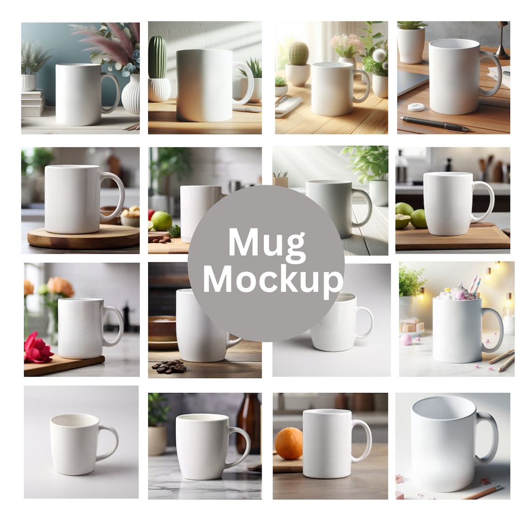 Mug Mockup, 50 Mock up Mugs, Mock up Mug Design - Etsy