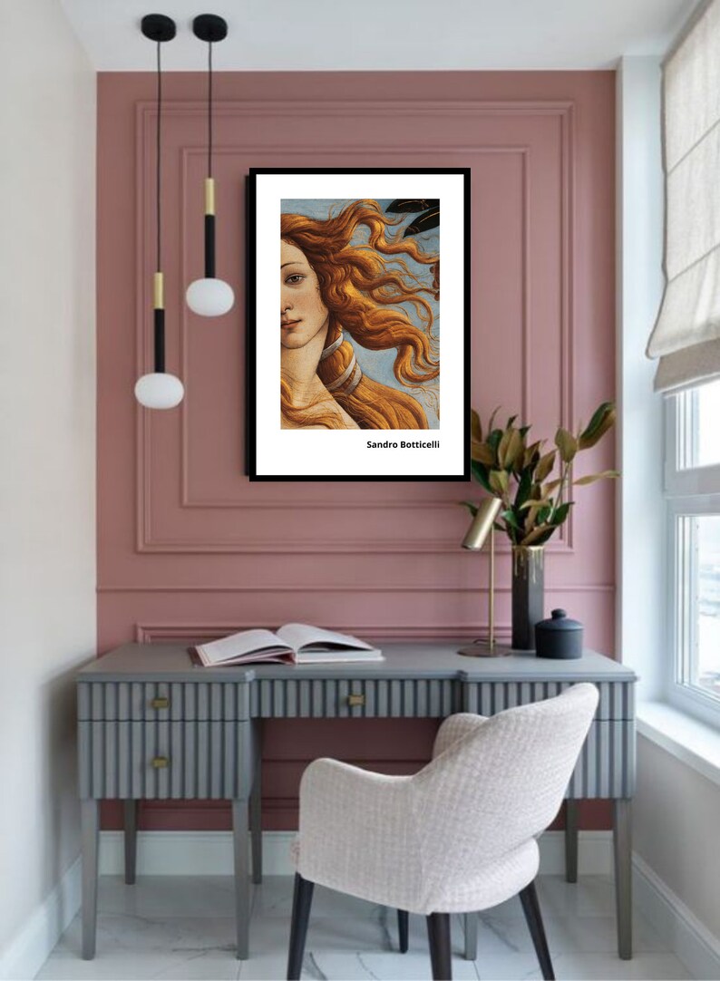 Sandro Botticelli, Reproduction, Venus, Wall Decoration, Digital ...