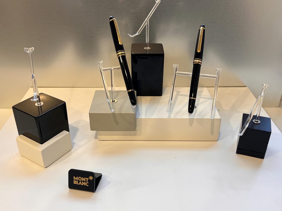 Montblanc Pen Window Display Holds 7 Pens Set - Etsy