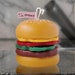 Soy Wax Food Burger Scented Candle Aesthetic Home Decore Candle ...
