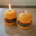 Soy Wax Food Burger Scented Candle Aesthetic Home Decore Candle ...