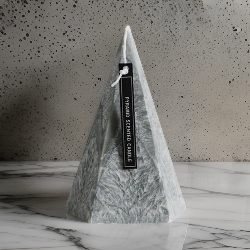 Geometric Shaped Paraffin Wax Luxury Candle Nordic Aromatherapy Scented ...