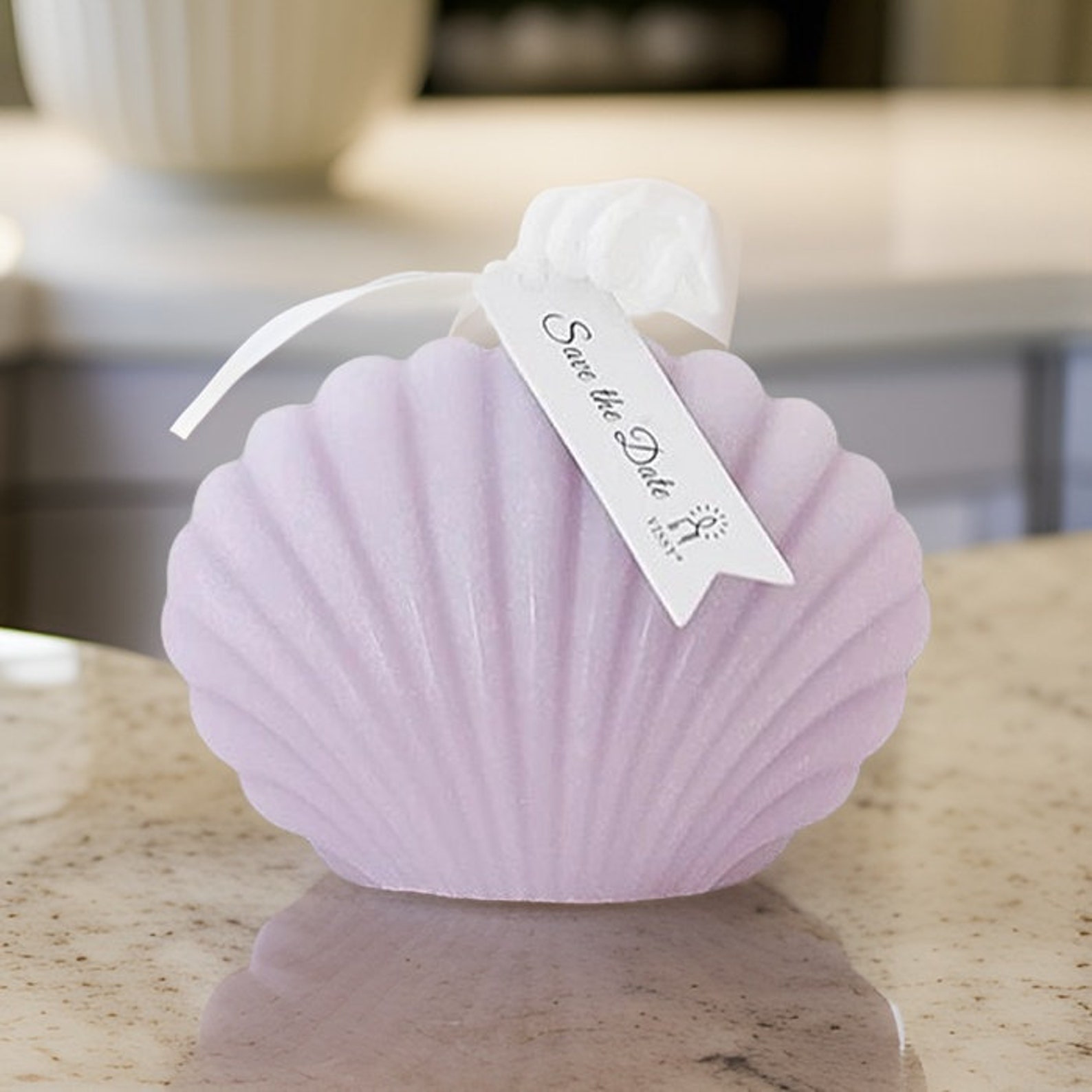 Cute Seashell Paraffin Wax Unique Love Candle Colorful Scented ...