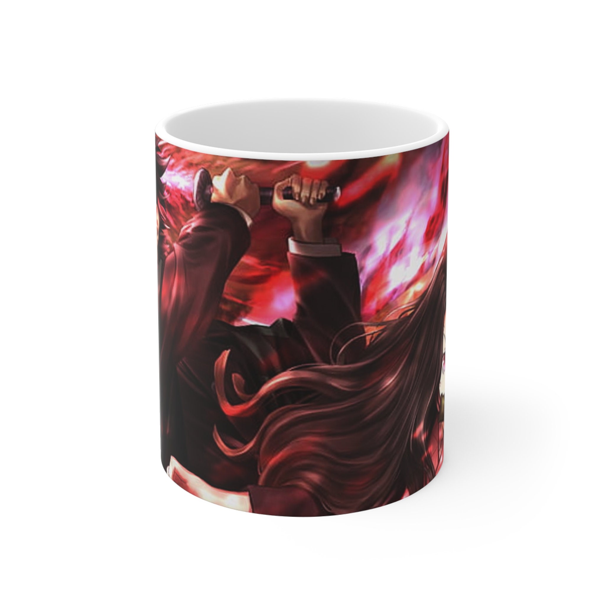 Demon Slayer Anime Nezuko and Tanjiro Coffee Mug - Etsy