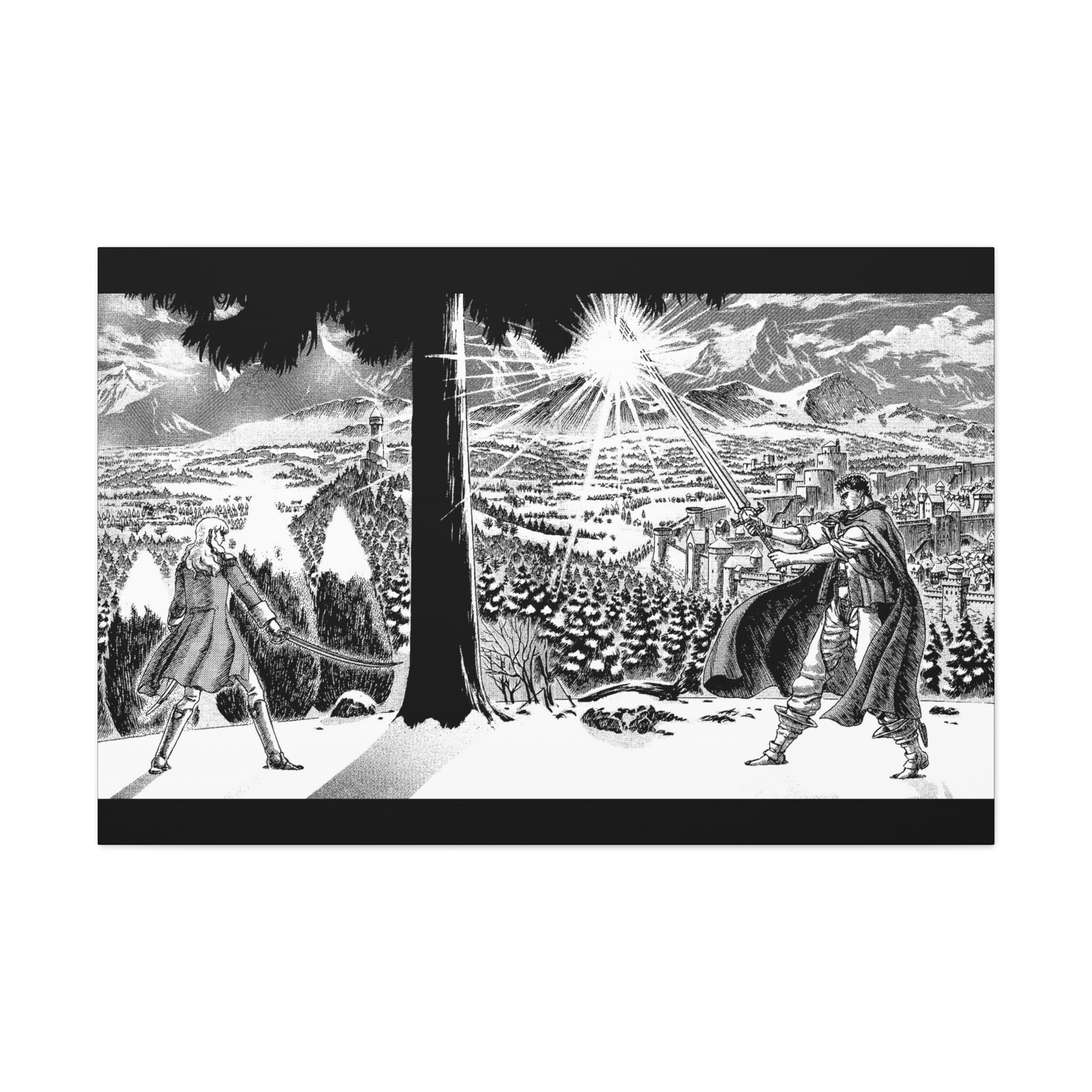 Berserk Guts Vs. Griffith Canvas - Etsy