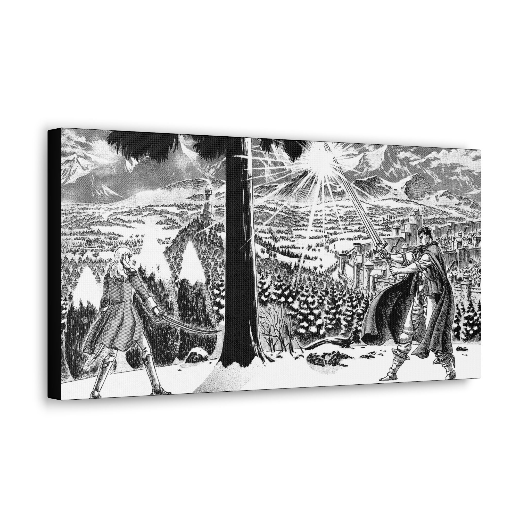 Berserk Guts Vs. Griffith Canvas - Etsy