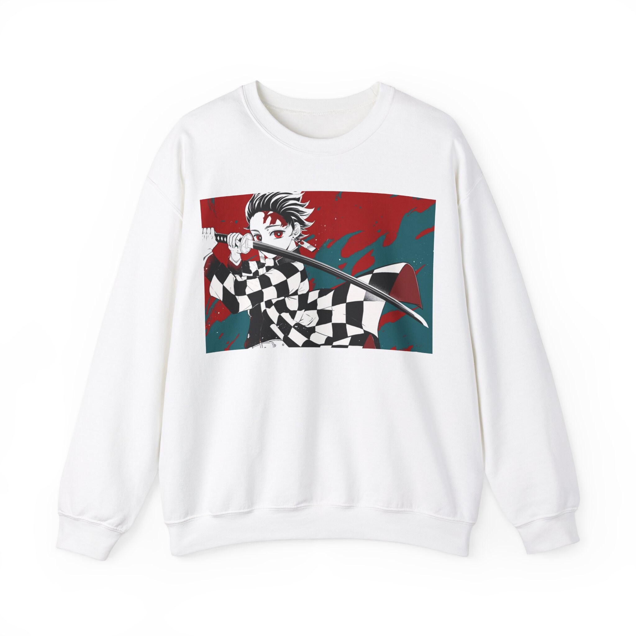 Demon Slayer Tanjiro Kamado Anime Sweater - Etsy