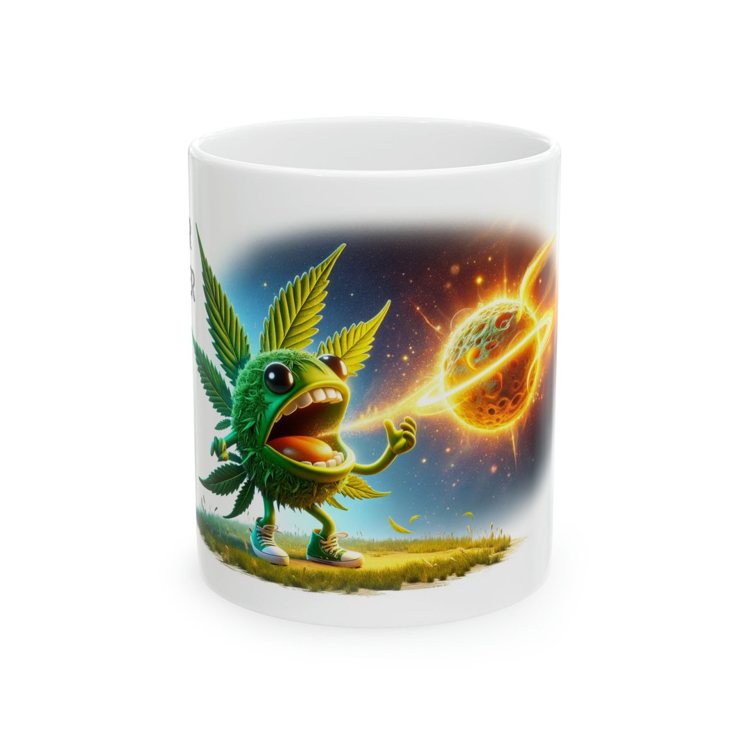 STAR KILLER WEED Strain Coffee Mugs Marijuana Gift for Smokers, Stoners ...