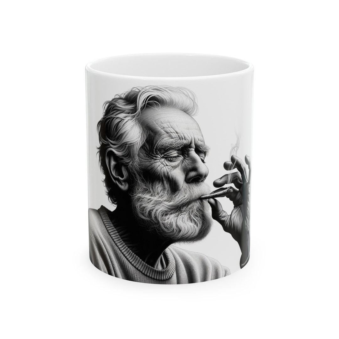 OLD STONER MUG Weed Coffee Mug 11oz Ganja Weed Gift for Weed Smokers ...